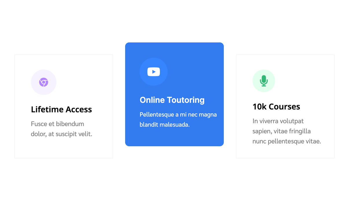 Icon Box - Jupiter X Live Demo